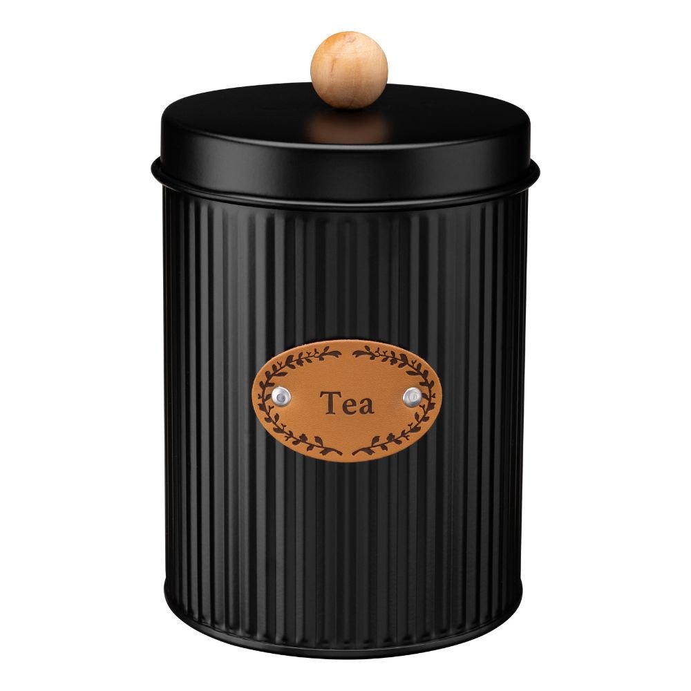 Pojemnik metalowy SIMO TEA czarny - Galicja | Sklep EMPIK.COM