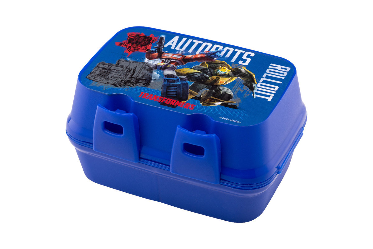 Pojemnik na śniadanie Lunchbox dzielony prostokątny Transformers ...