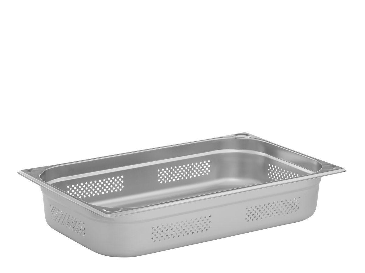 Pojemnik perforowany GN 1/1 100 mm ze stali nierdzewnej | TECHNICA, Platinum Line - Inna marka ...