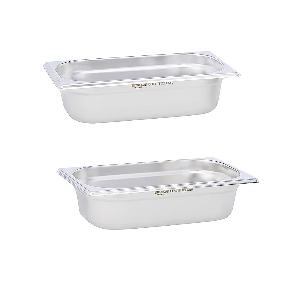 Pojemnik STALOWY GASTRONOMICZNY GN1/4 do ŻYWNOŚCI STAL do Bemaru 1.7 l - Amazon Commercial | AGD ...