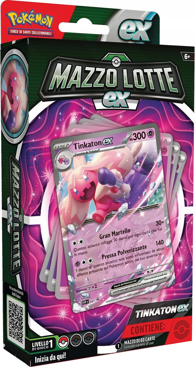 Pokemon Battle Deck Tinkaton talia do gry +moneta mata TCG ORYGINALNE ...