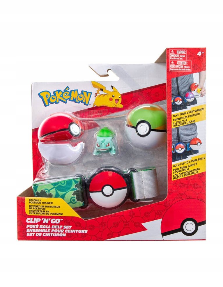 Pokemon Clip N Go Pokeball Bulbasaur - Pokemon | Sklep EMPIK.COM