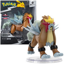 Pokemon Entei Duża Legendarna Figurka Pokémon Select 15 Cm + Podstawka ...