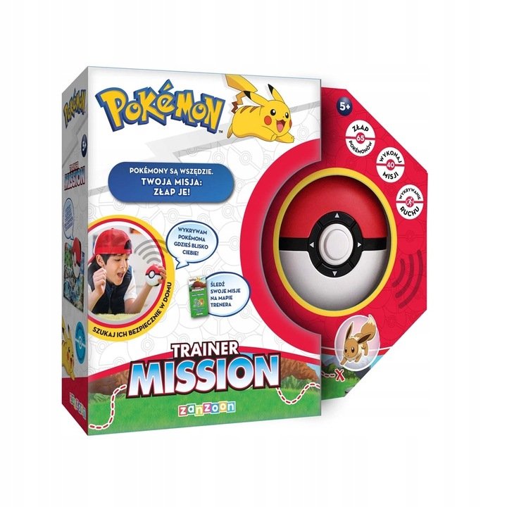 Pokemon Gra Trainer Mission, gra planszowa, ZAN POKEMON - ZAN POKEMON ...