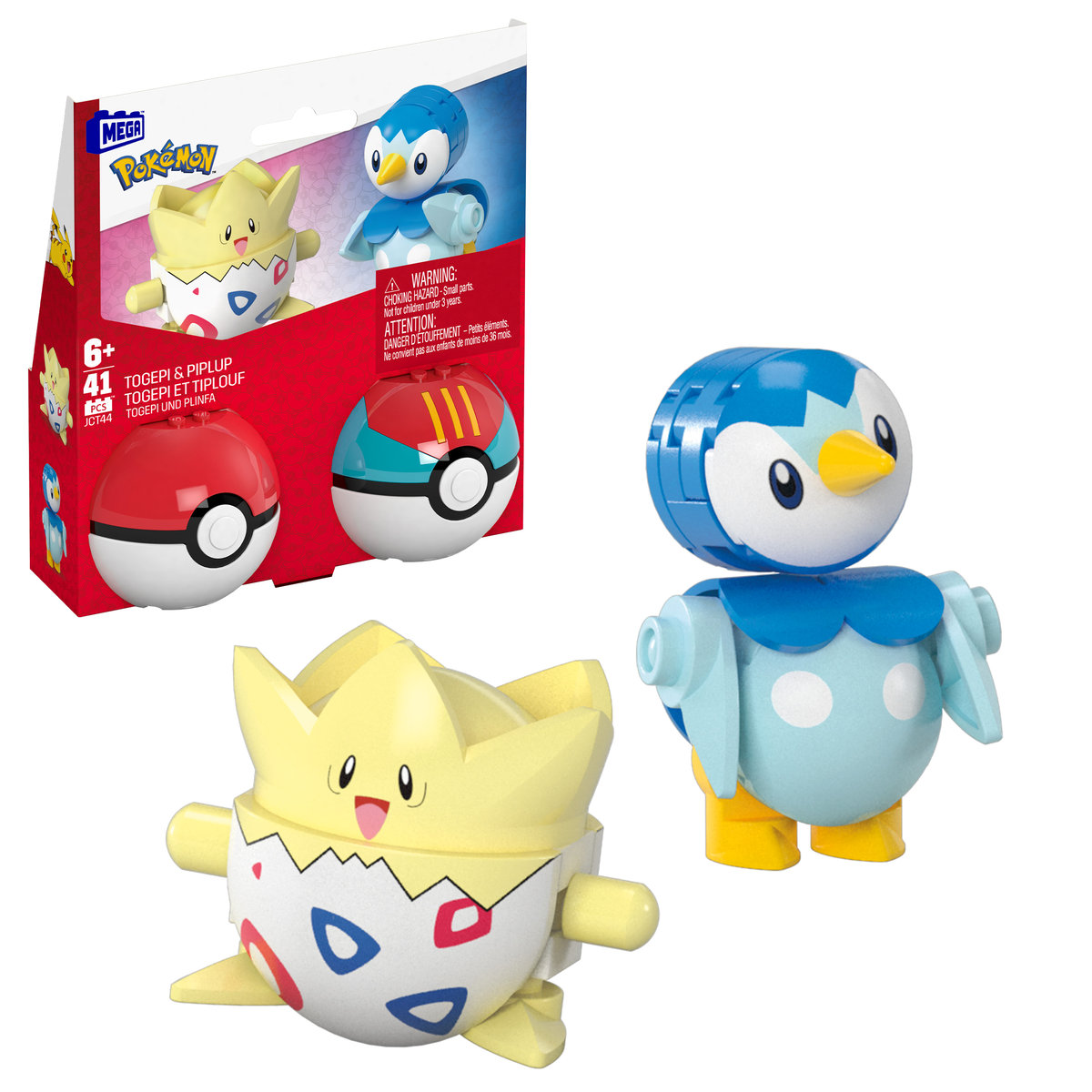 Pokémon MEGA Construction Set Poké Ball Collection: Piplup & Togepi ...