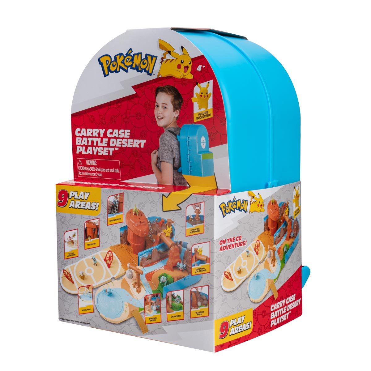 Pokemon Plecak Carry Case Battle Desert Playset, Figurka - Pokemon ...