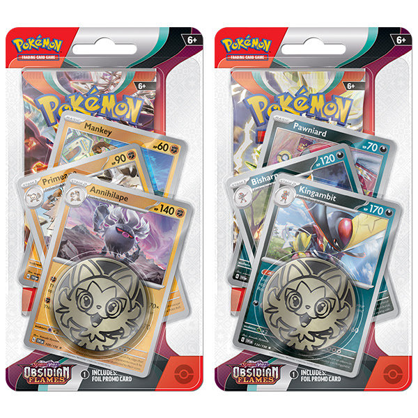 Pokemon TCG: 03 Scarlet and Violet Obsidian Flames Checklane Premium ...