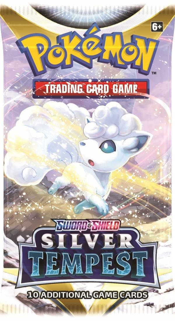 Pokemon TCG: 12.0 Sword and Shield Silver Tempest Booster - The Pokemon Company International ...