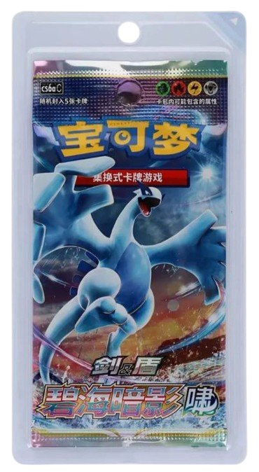 Pokemon TCG: Azure Shadow Roar Lugia - Slim Booster Pack CHN - Pokemon ...