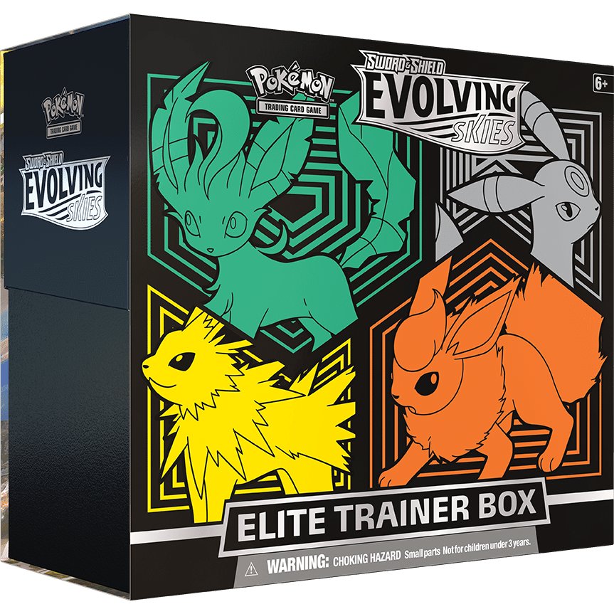 Pokemon TCG: Evolving Skies ETB, gra planszowa - Pokemon | Sklep EMPIK.COM