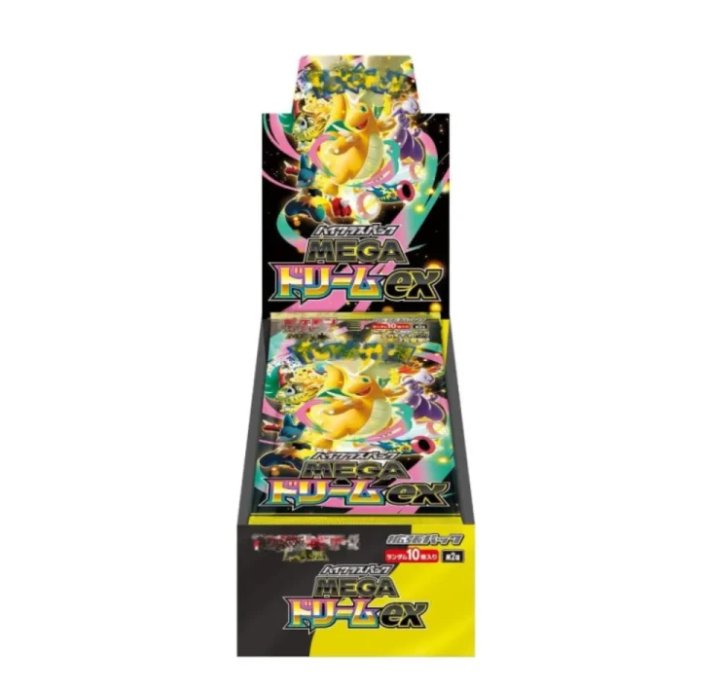 Pokemon TCG: Mega Dream EX - Booster Box JAP - The Pokemon Company ...