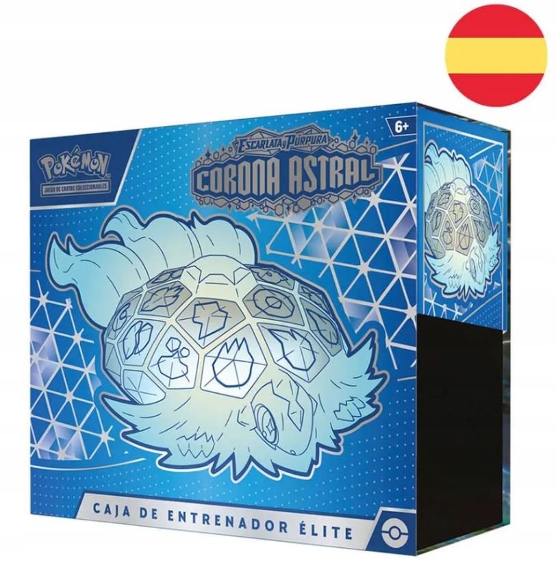 Pokemon TCG: Stellar Crown - Elite Trainer Box SPA Hiszpański - Pokemon ...