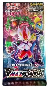 Pokemon TCG: Sword & Shield - VMAX Rising - Booster Pack KOR - Pokemon ...