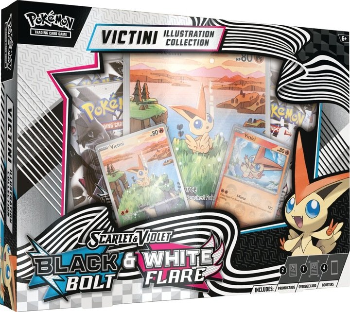 Pokémon TCG White Flare Black Bolt Unova Victini Illustration ...