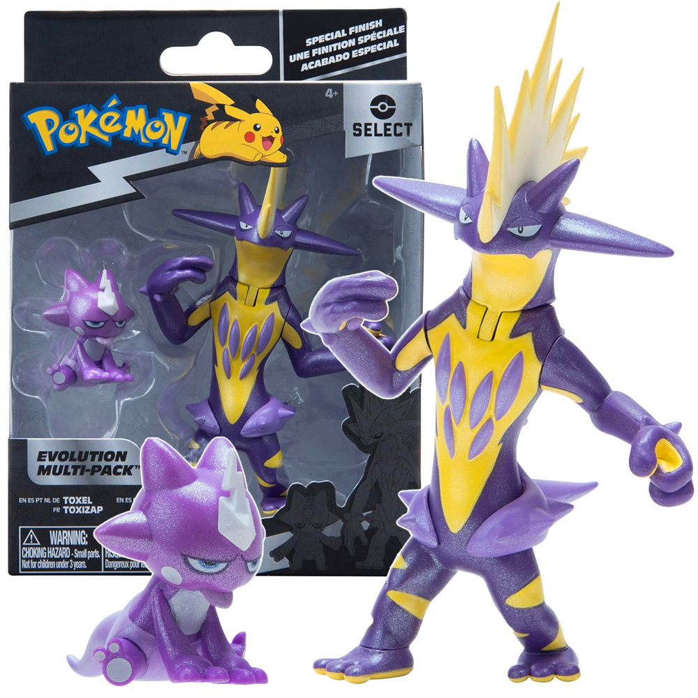Pokemon Zestaw Figurek Ewolucja 2-pak Figurki Toxel Toxtricity ...