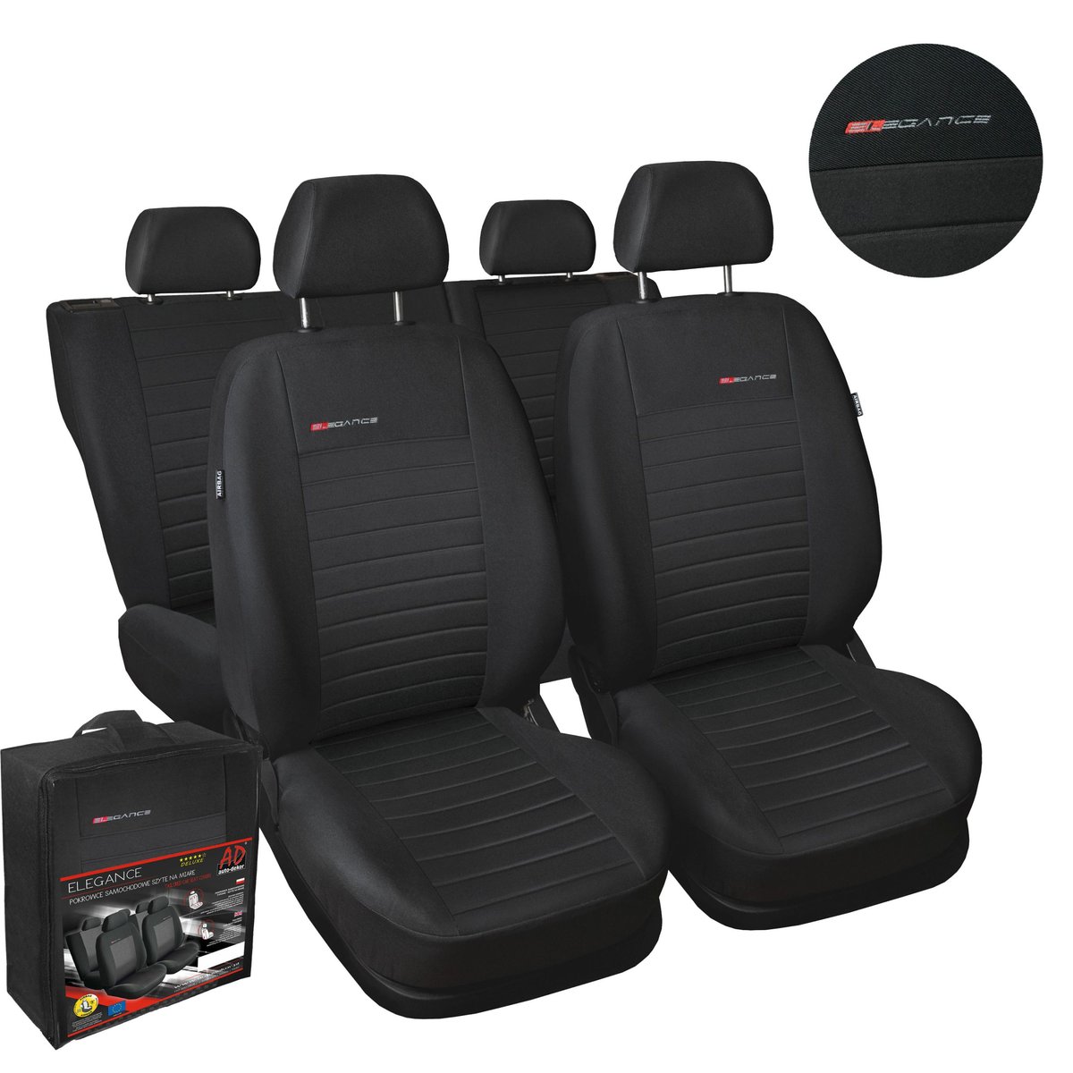 Pokrowce MIAROWE do Ford Focus II 2 combi 03-11r. P4 - Auto-Dekor ...