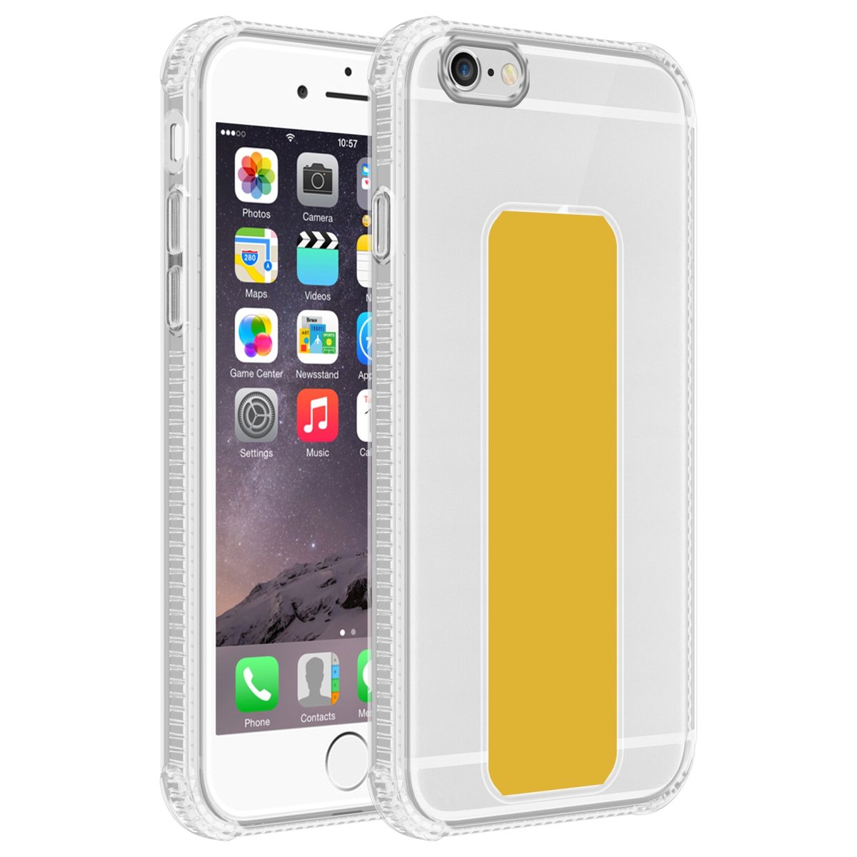 Pokrowiec Do Apple iPhone 6 6S w O TY Etui z uchwytem Obudowa Case Cover Cadorabo Cadorabo Sklep EMPIK.COM