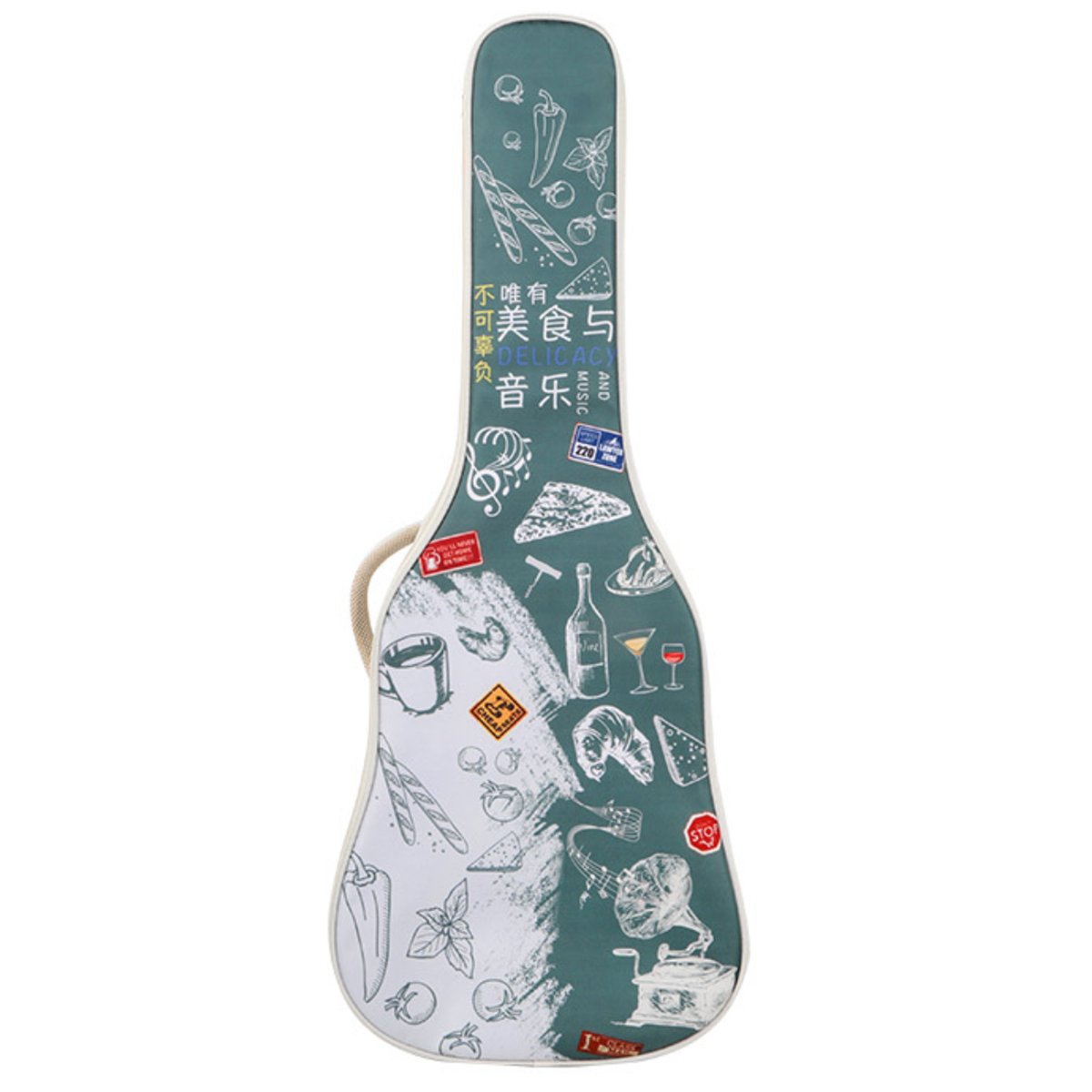 Pokrowiec Gitara akustyczna HB B-1913-41 Biały - Kera | Sklep EMPIK.COM