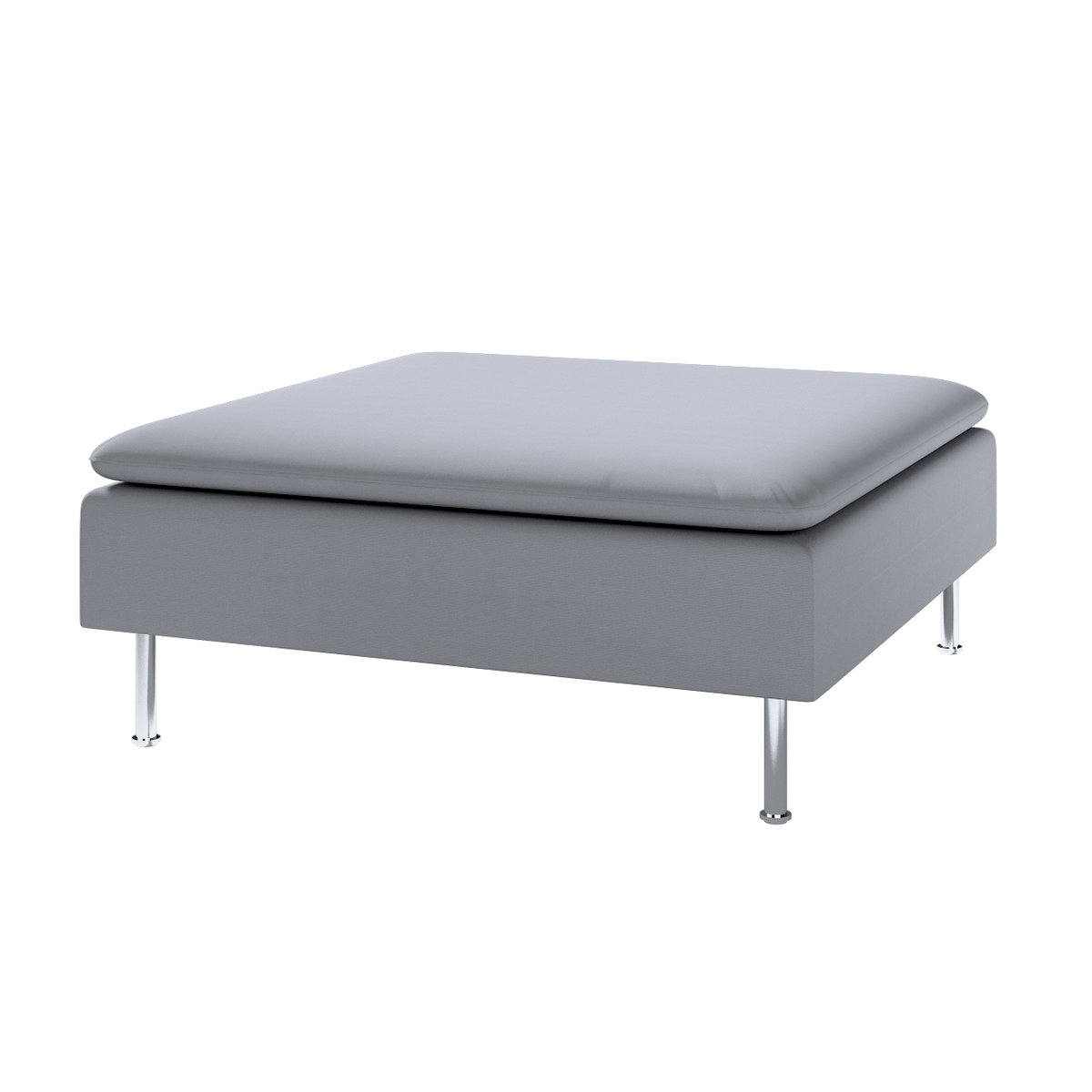 Pokrowiec na podnóżek Söderhamn, Slade Grey (szary), 93 x 93 x 40 ...