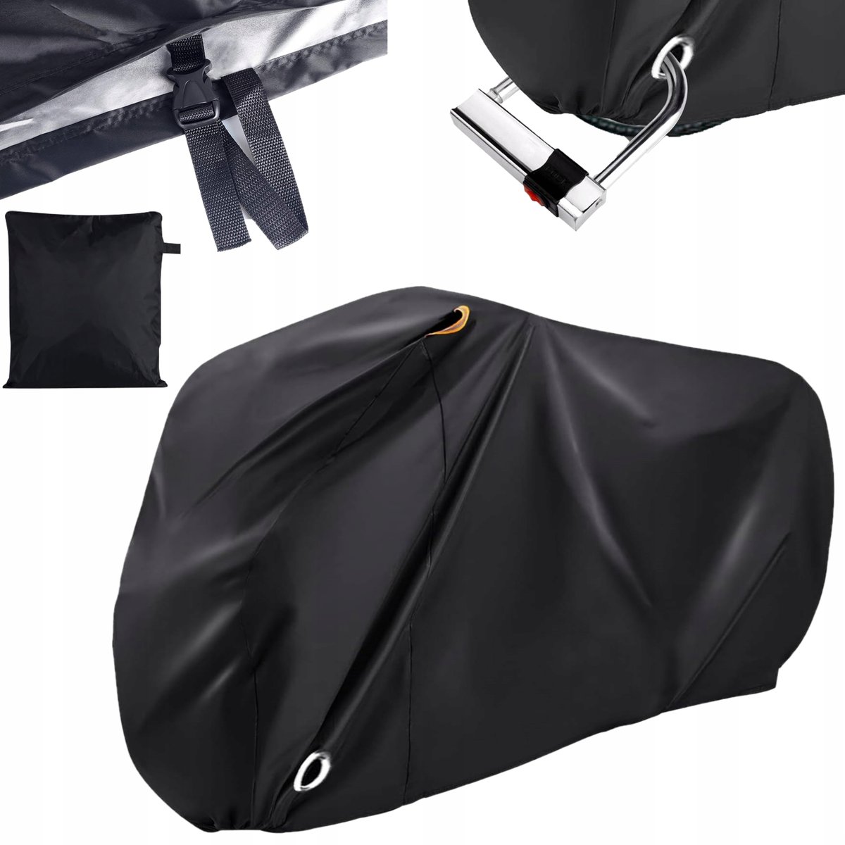 Pokrowiec na Rower Wodoodporny Skuter Motor Rowery UV Lato Zima Duży Mocny - inna (Inny) | Sport ...