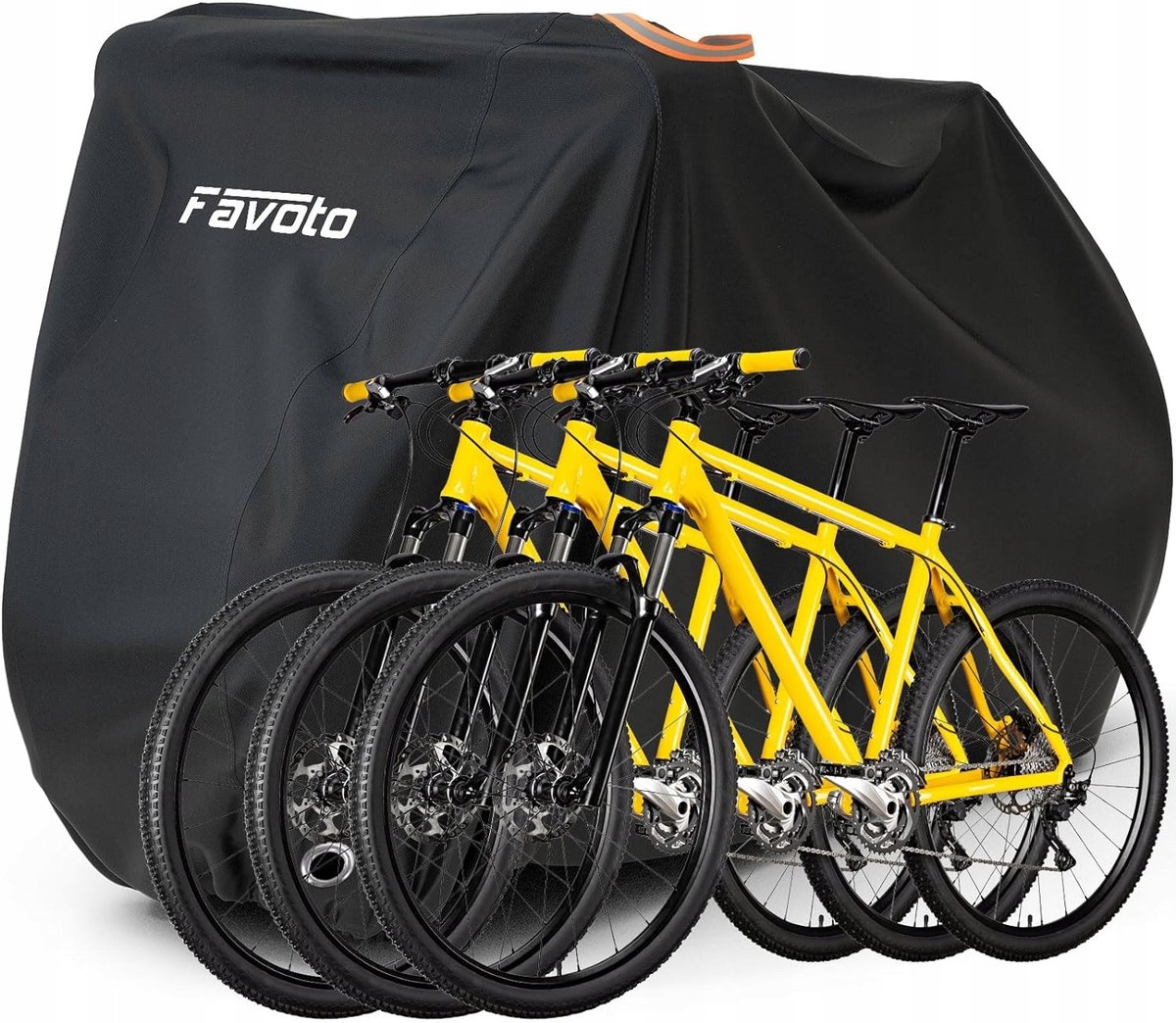 Pokrowiec na rowery czarny wodoodporny plandeka zasłona płachta - Inna ...