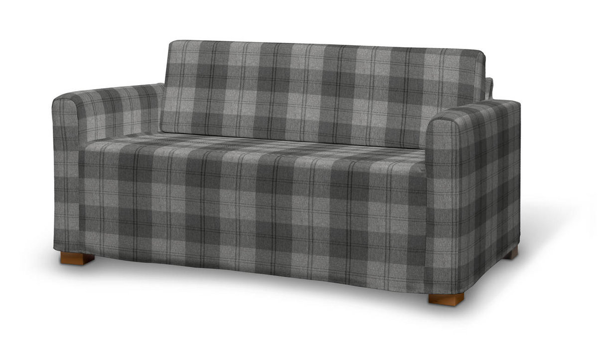 Pokrowiec na sofę Solsta, krata szaro-grafitowa, sofa Solsta, Edinburgh - Inna marka | Sklep ...