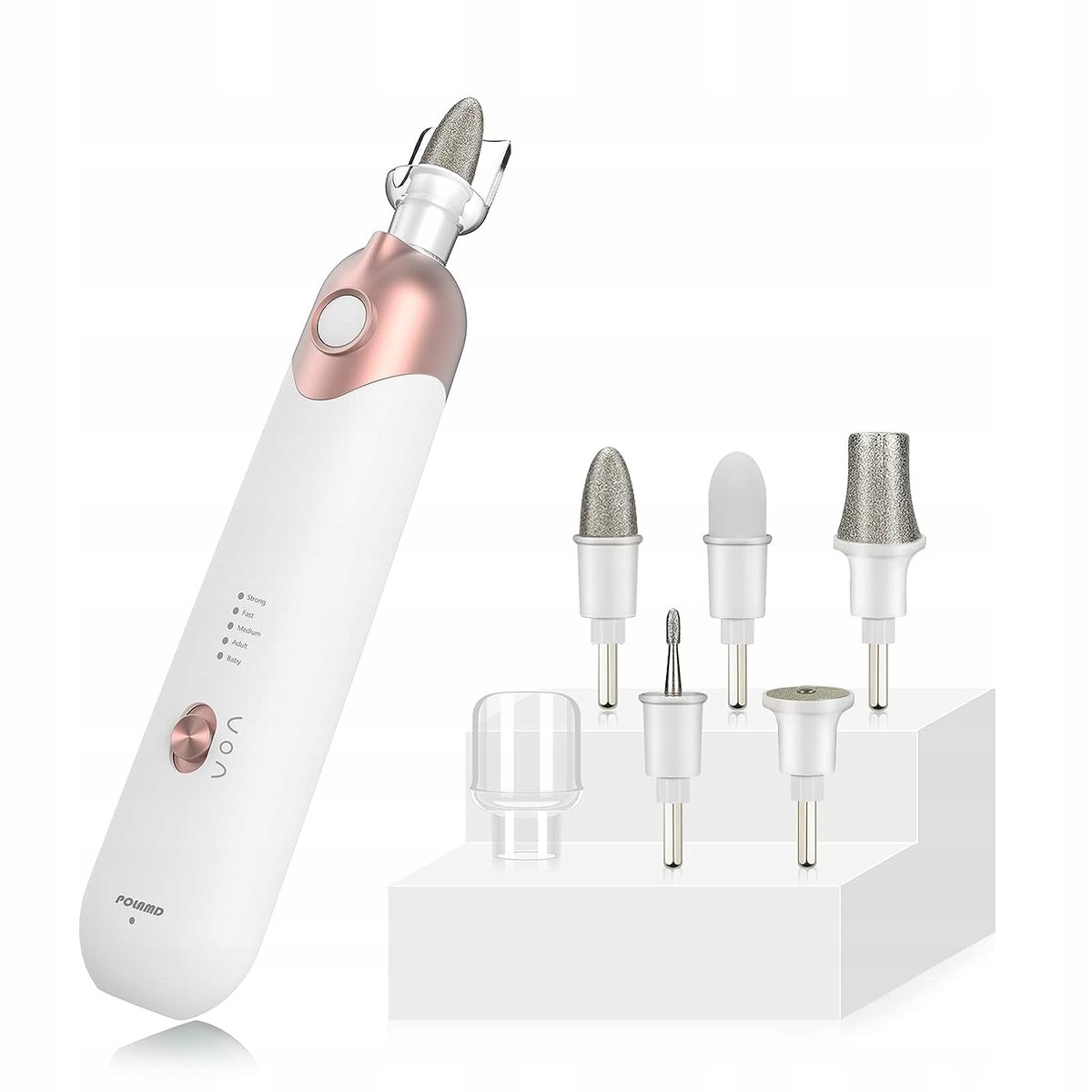 Polamd Frezarka Zestaw Do Manicure Pedicure Elektryczna Bezprzewodowy ...