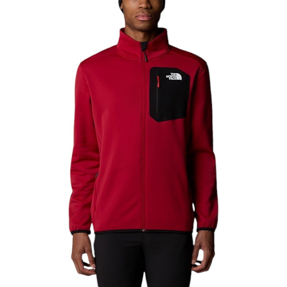 Polar turystyczny męski The North Face Crest Full Zip NF0A897C r.S ...