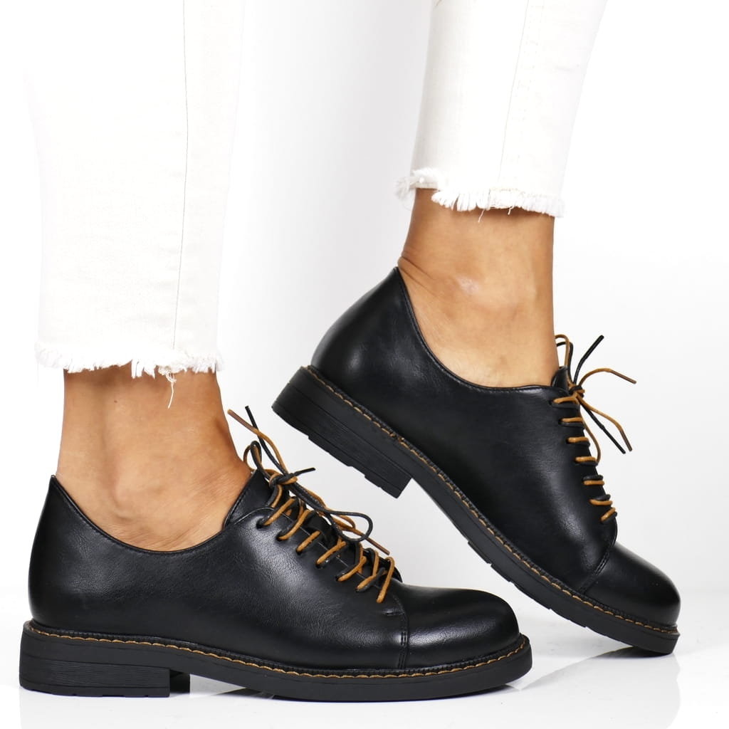 Półbuty Glany Vinceza 58174 Czarne Matowe - VINCEZA | Moda Sklep EMPIK.COM