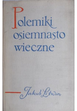 Polemiki osiemnasto wieczne - | Książka w Empik