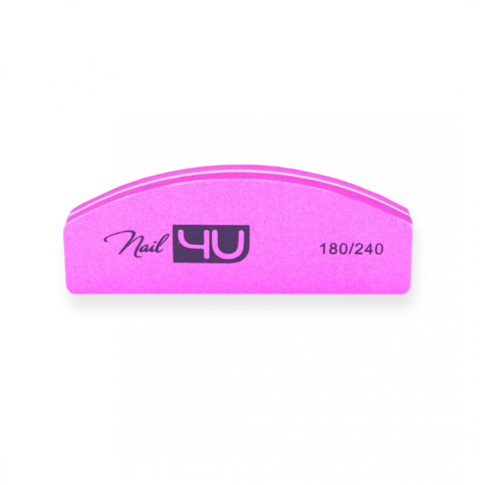 POLERKA DO PAZNOKCI BLOK CANDY PINK 180/240 40 szt PROFESJONALNA MOCNA ...