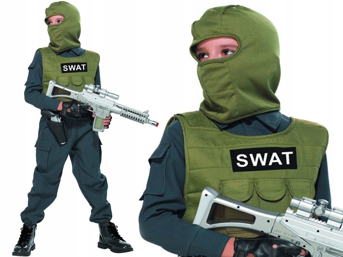 Policjant S.W.A.T. STRÓJ KARNAWAŁOWY r. 140 SWAT - Inny producent | Przyjęcia i okazje w Sklepie ...