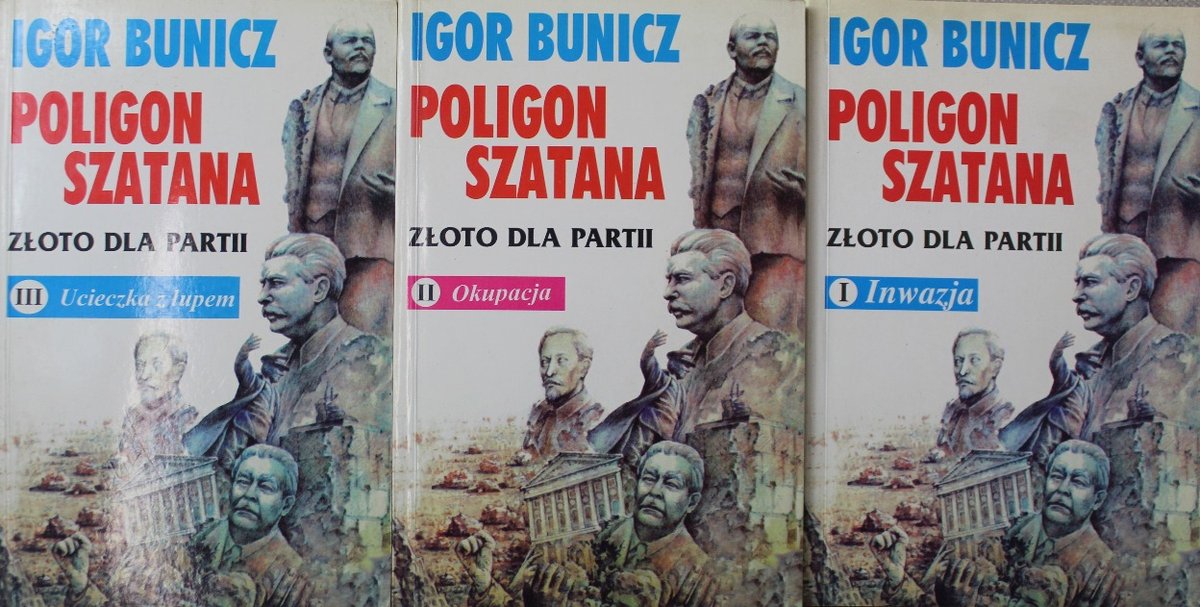 Poligon szatana Złoto dla partii Tom 1 do 3 - W opisie | Książka w Empik