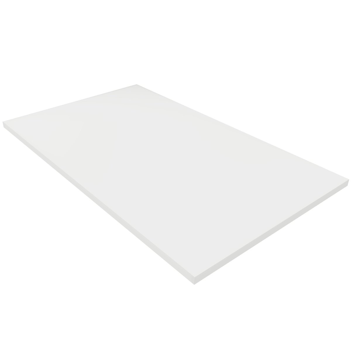Półka formatka płyta meblowa laminowana blat BIAŁA 60x60 18 mm PCV 2 MM ...