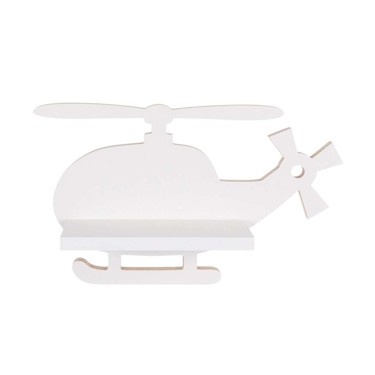 Półka Helicopter 46X14X27Cm, 46X14X27Cm - Yellow Tipi | Sklep EMPIK.COM