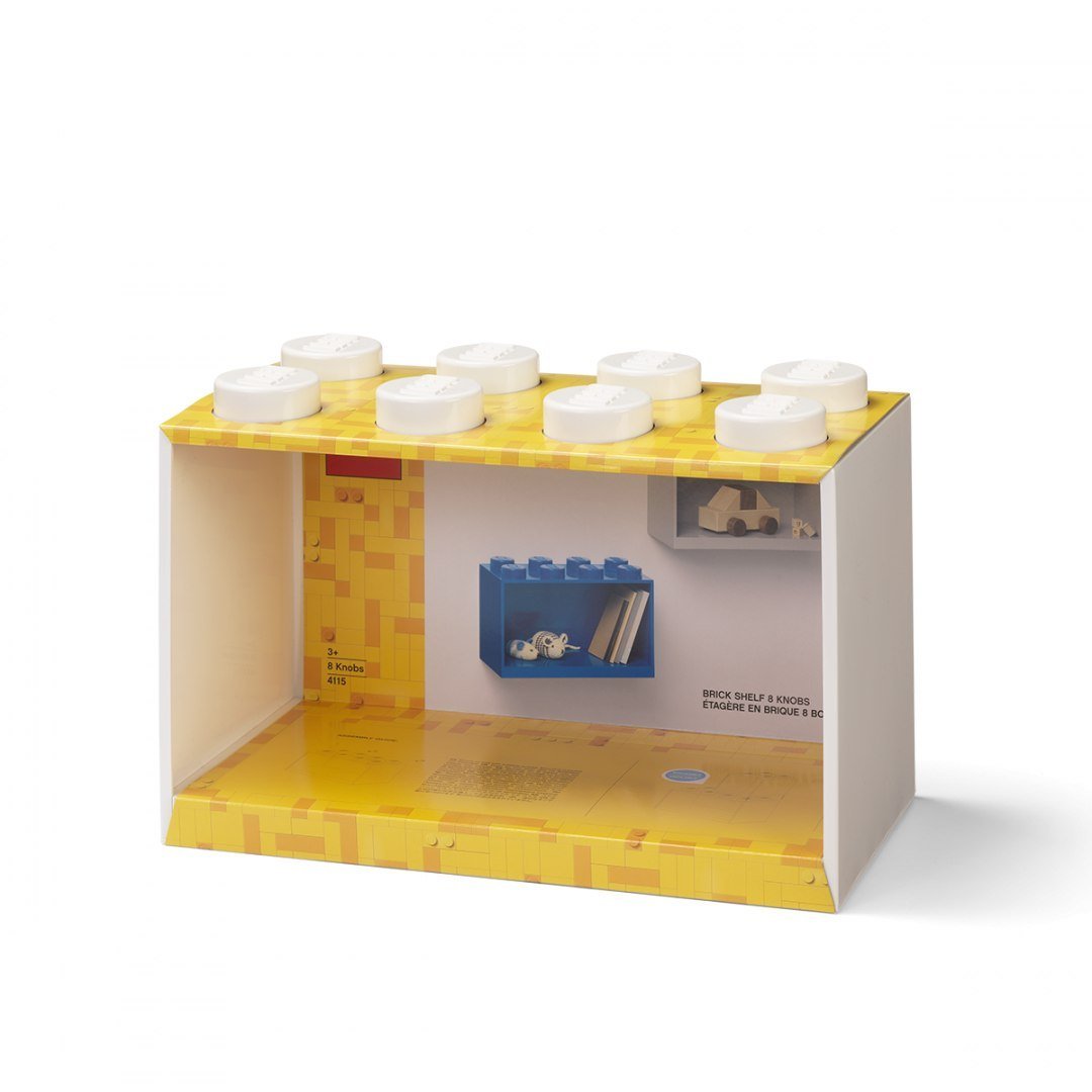 Półka LEGO® BRICK 8 (Biała) - LEGO | Sklep EMPIK.COM