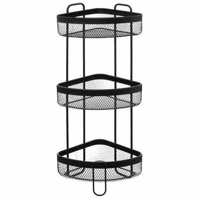 Półka Mayaj potrójna narożna czarna - 5five Simple Smart | Sklep EMPIK.COM