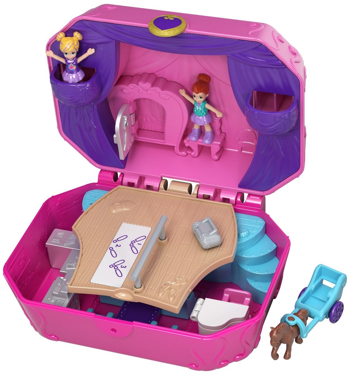 Polly Pocket, zestaw kompaktowy, Teatrzyk, FRY35/GCJ88 - Polly Pocket ...