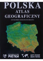 Polska Atlas geograficzny - Wydawnictwo Piętka | Książka w Empik