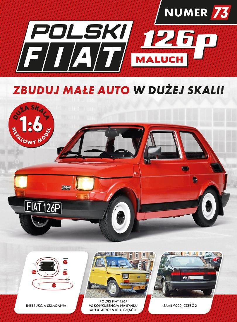 Polski Fiat 126p Maluch - Hachette Polska Sp. z o.o. | Prasa Sklep ...