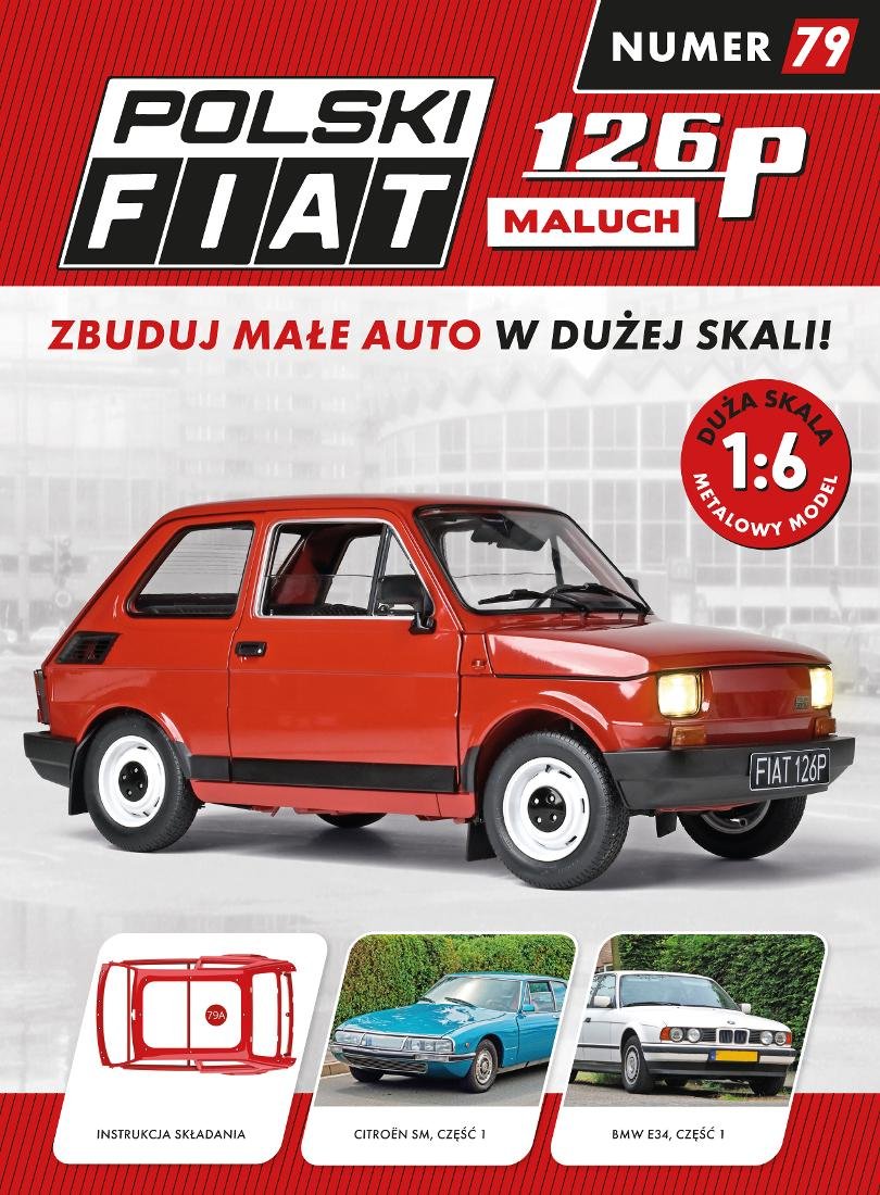 Polski Fiat 126p Maluch - Hachette Polska Sp. z o.o. | Prasa Sklep ...
