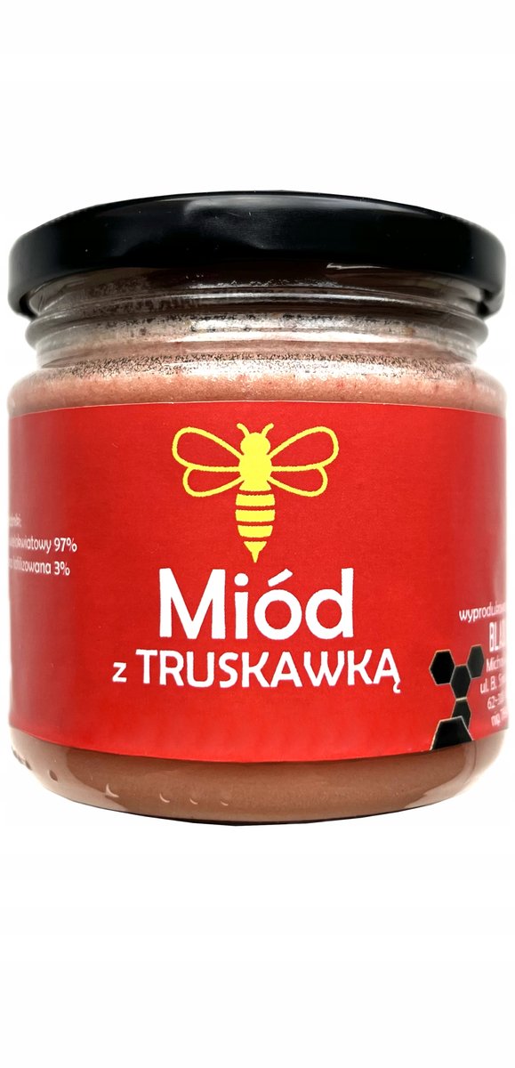 POLSKI miód z TRUSKAWKĄ - 250 g - Inna marka | Sklep EMPIK.COM