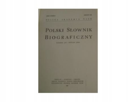 Polski Słownik Biograficzny t XXXIII/1 - Rudowski Andrzej | Książka w Empik