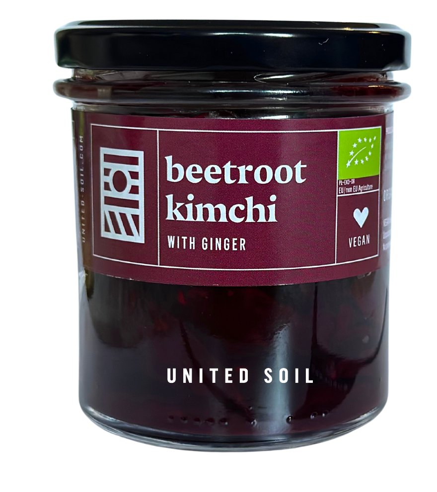 Polskie Kimchi Burak Z Imbirem Bio 280 G - United Soil - United Soil ...
