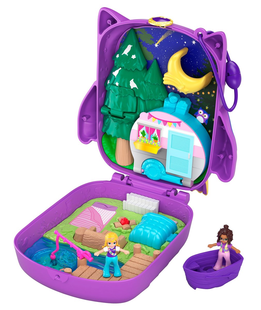 Poly Pocket, zestawy kompaktowy, sowa, FRY35/GKJ47 - Polly Pocket ...