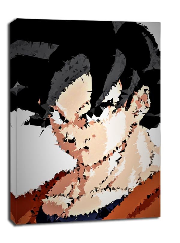 POLYamory - Goku, Dragon Ball - obraz na płótnie 40x50 cm - Galeria ...