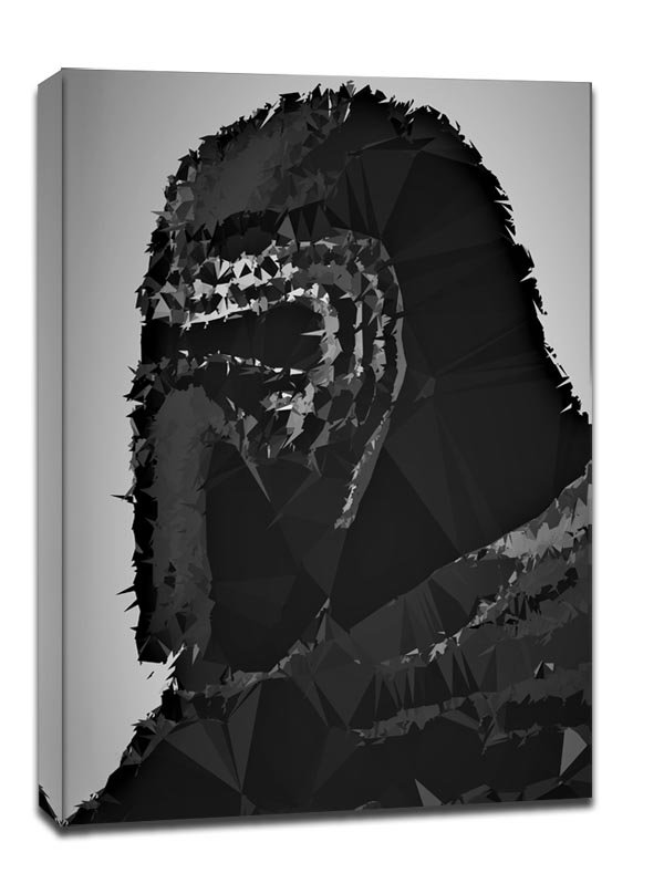 POLYamory - Kylo Ren, Gwiezdne Wojny Star Wars - obraz na płótnie ...
