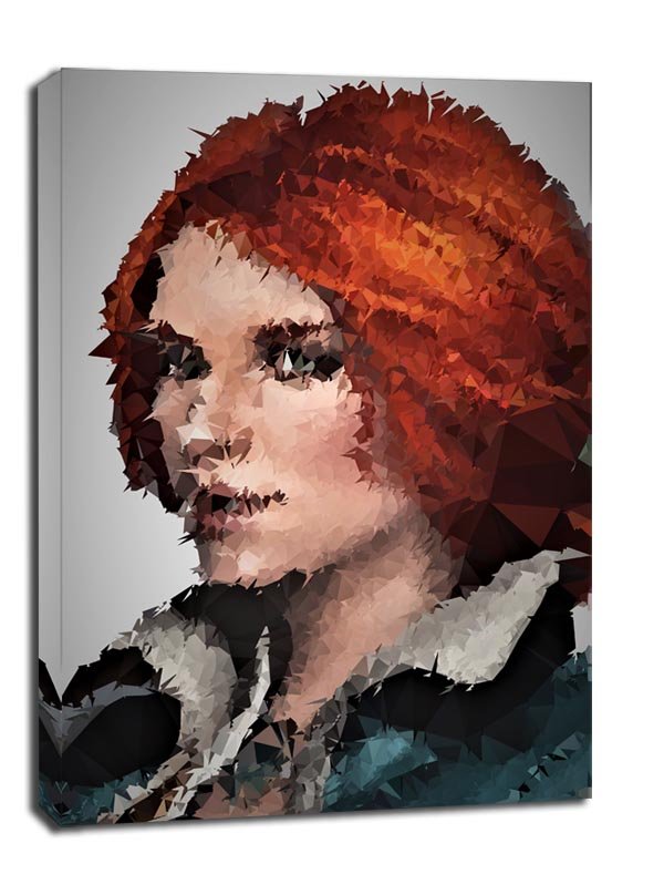 POLYamory - Triss, Wiedźmin - obraz na płótnie 90x120 cm - Galeria ...