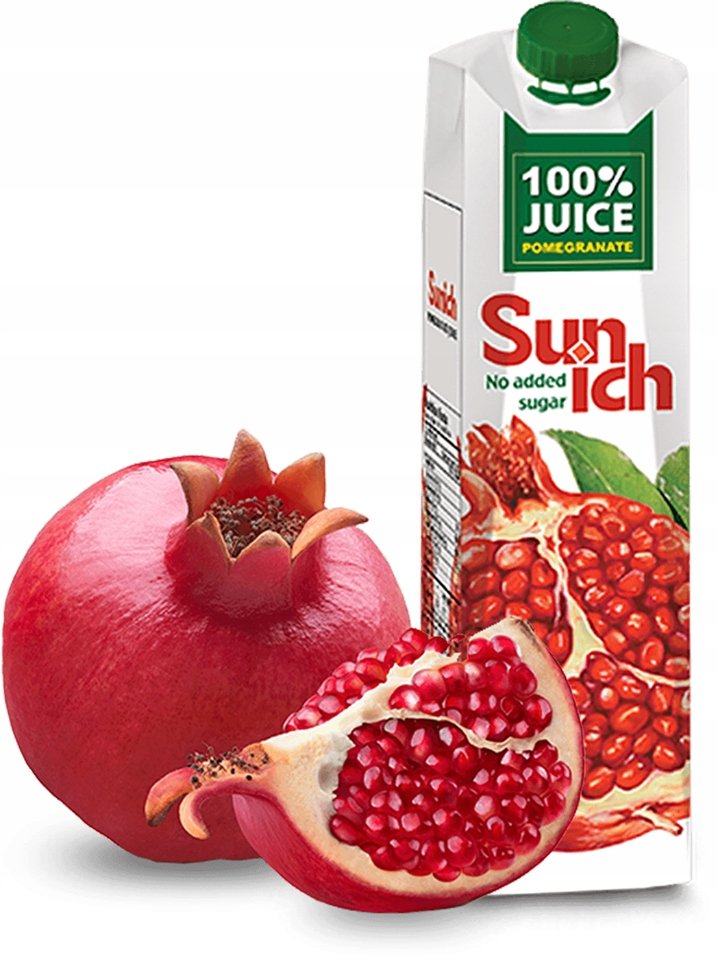 pomegranate juice 100% natural with no added sugar SUNICH - inna (Inny ...