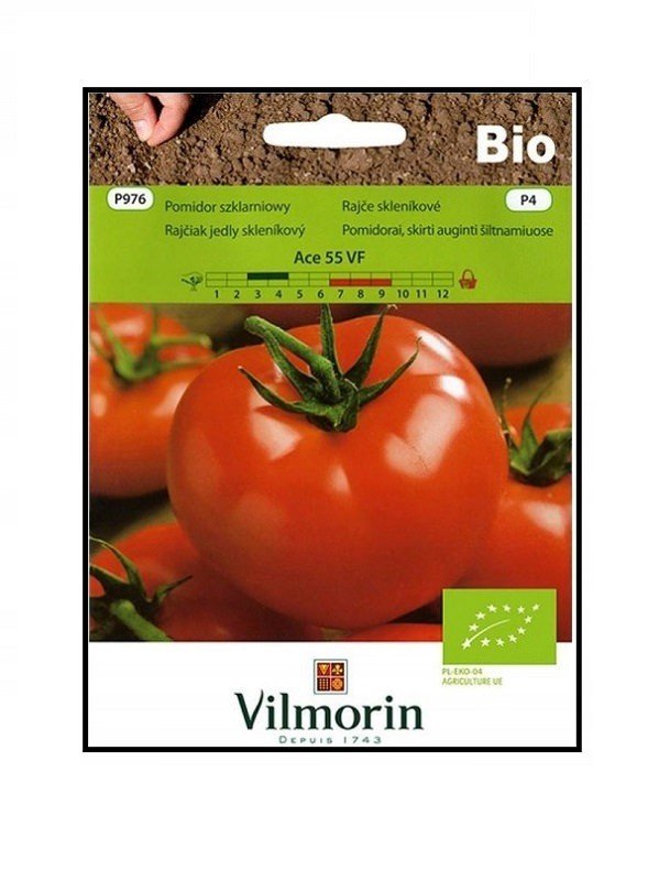 Pomidor Ace 55 VF Bio 0,5 g Vilmorin - Inna marka | Sklep EMPIK.COM